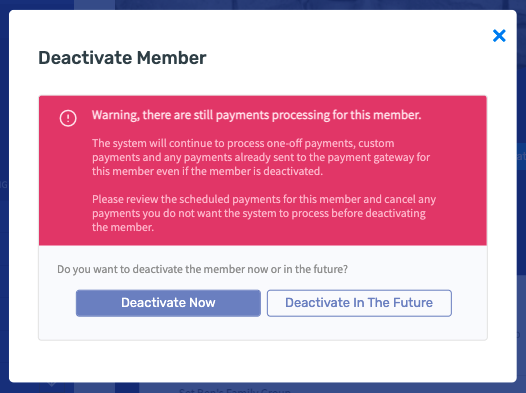 How do I deactivate a member? – Gym Mate