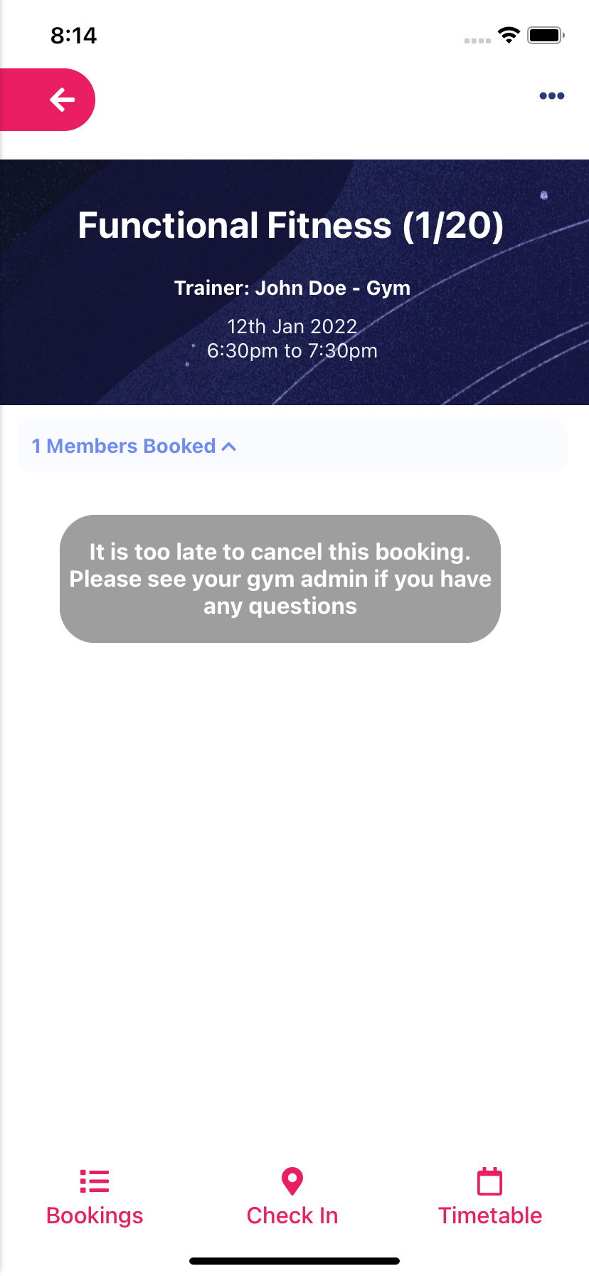 How do I book a class or cancel a class booking? – Gym Mate