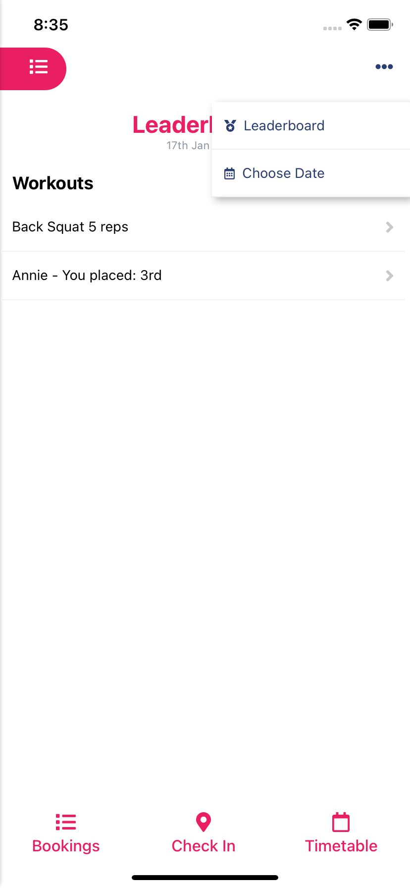How do I view the leaderboard? – Gym Mate