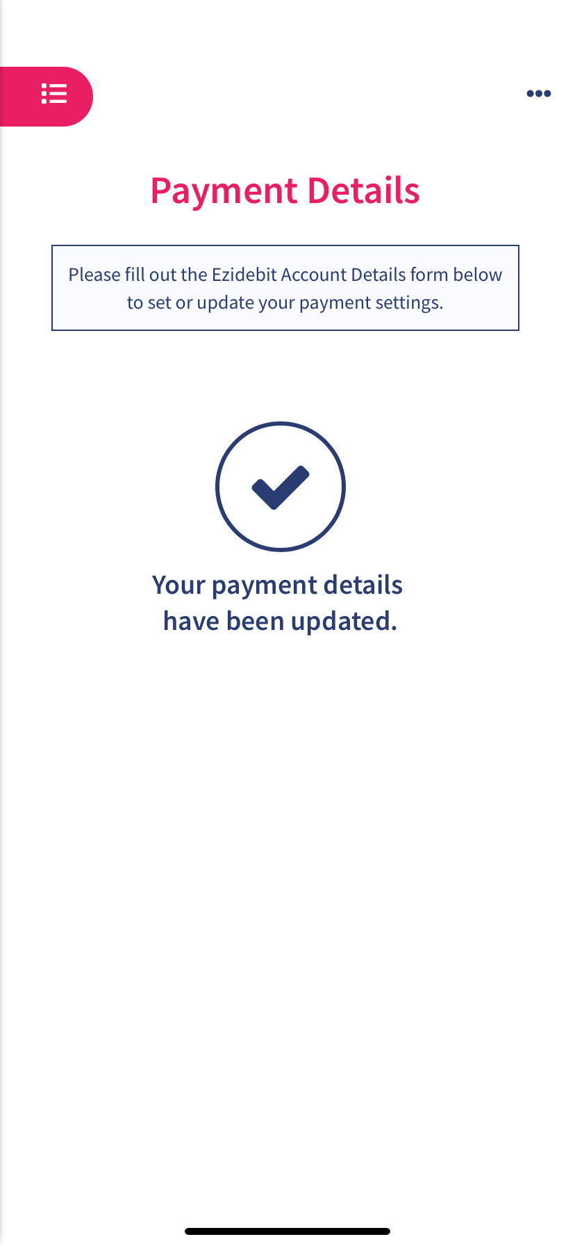 How do I update my payment details? – Gym Mate