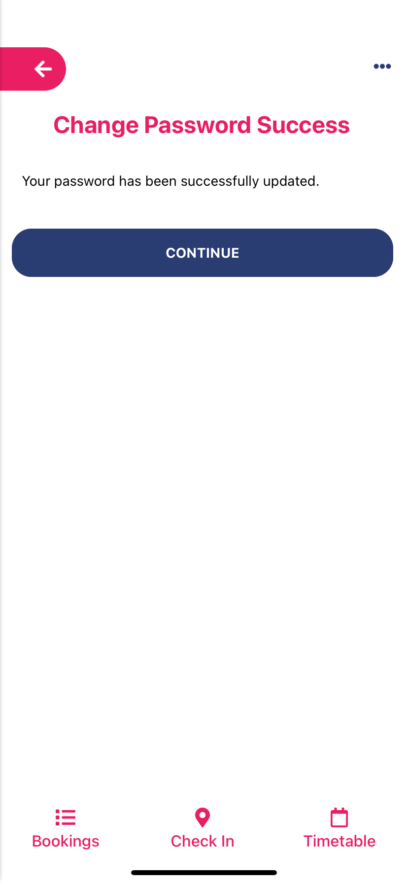 How do I change my password? – Gym Mate