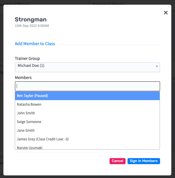 Allowing or Stopping members from booking classes while they have an ...