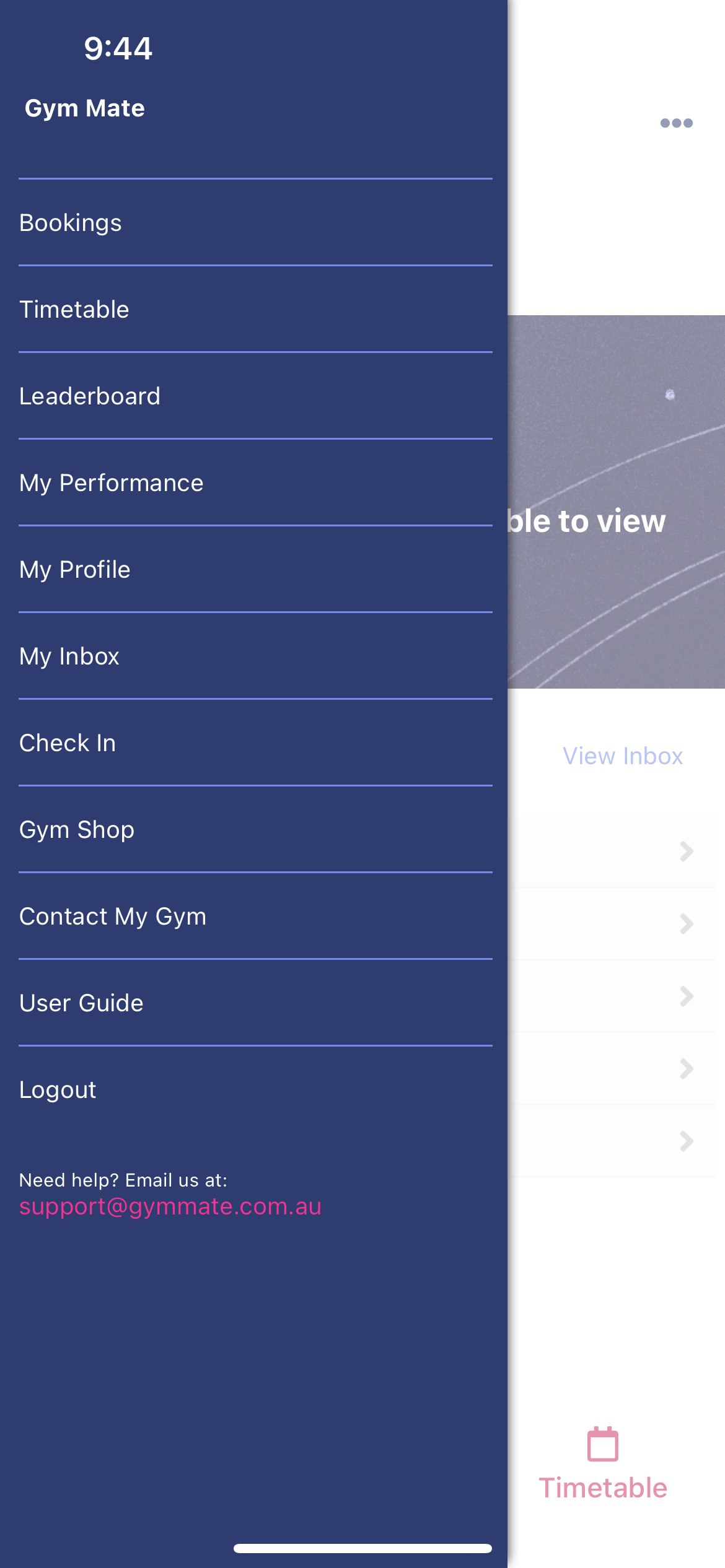 How do I contact my gym admin? – Gym Mate