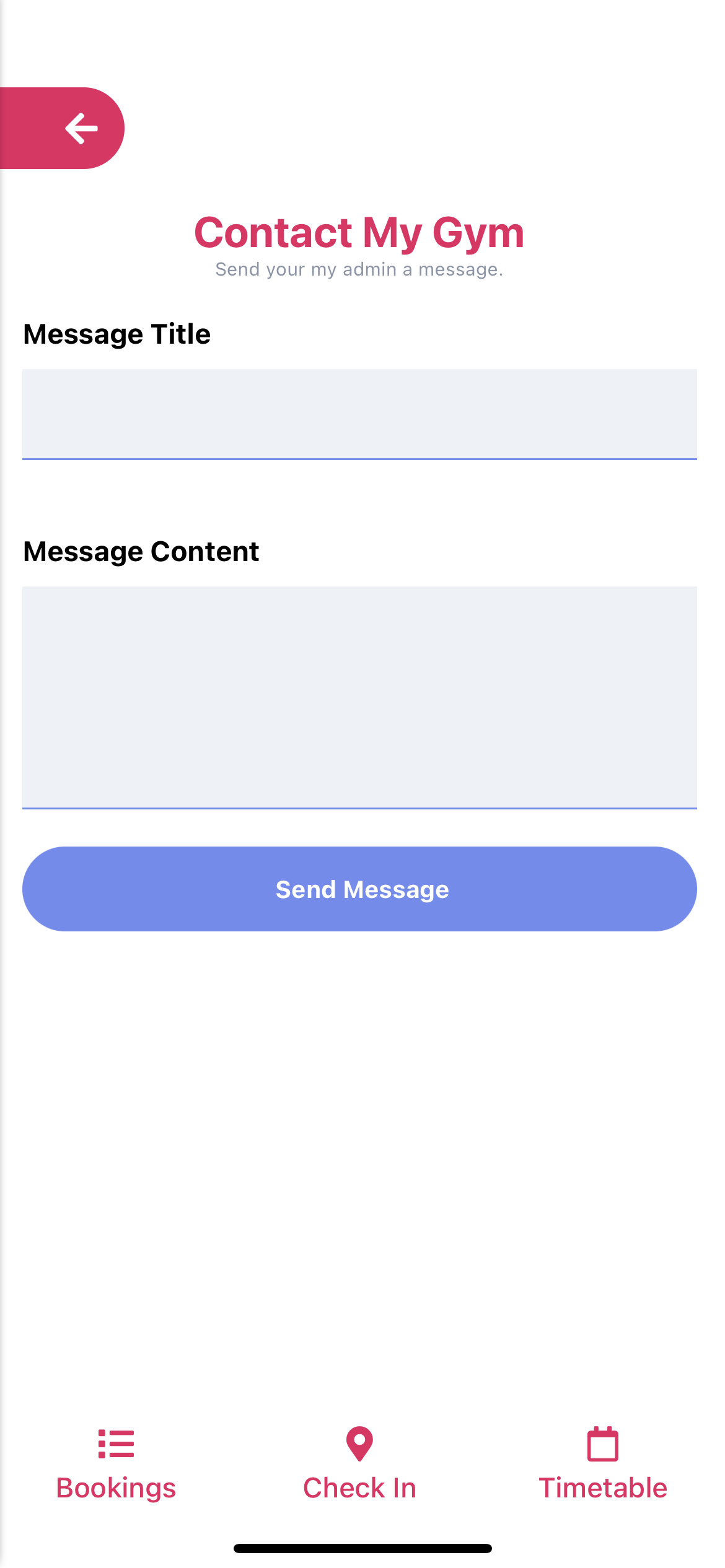 How do I contact my gym admin? – Gym Mate
